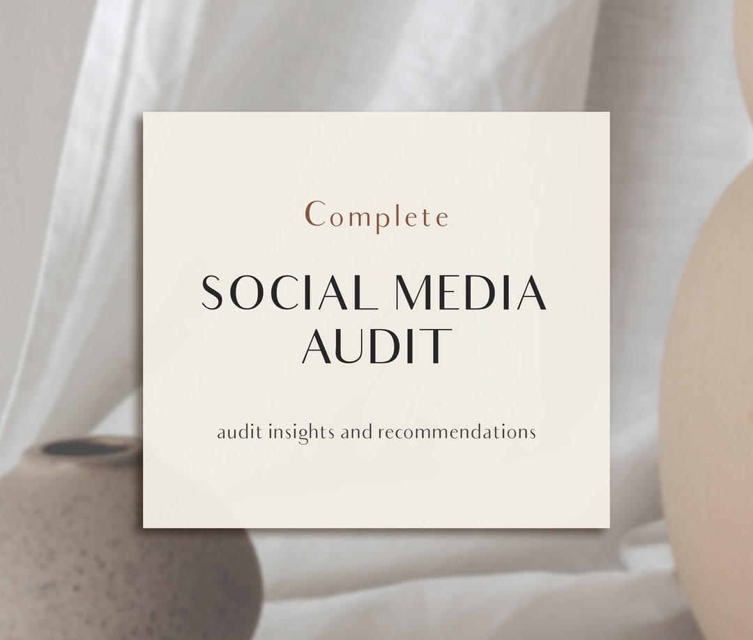 Social Media Audit, Social Media Report, Brand Marketing, Instagram ...