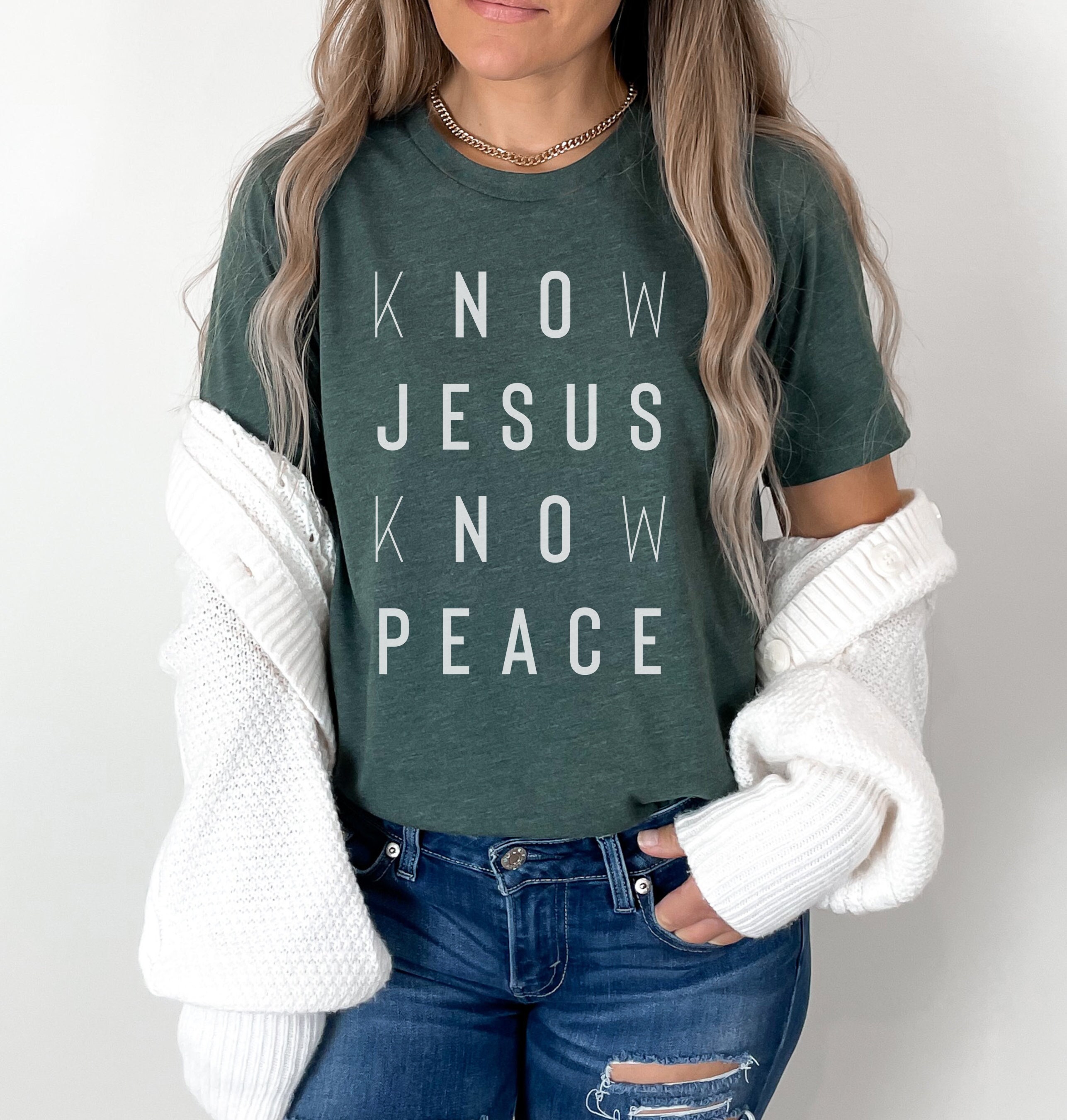 Know God Know Peace - Etsy