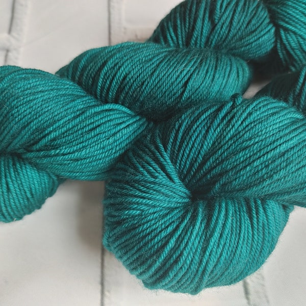 Dark Teal Dk Yarn - Etsy