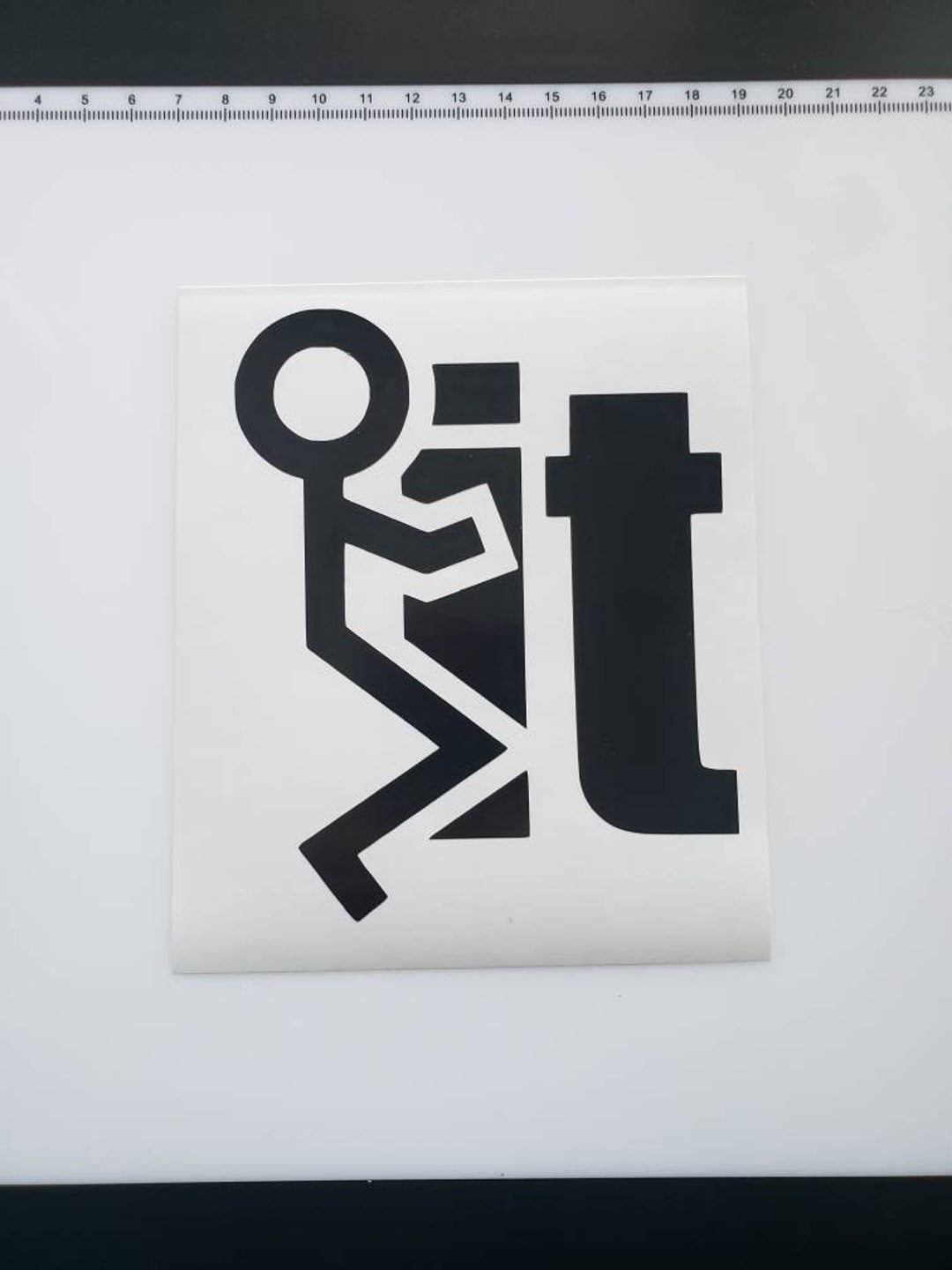 Stick Man Decal - Etsy