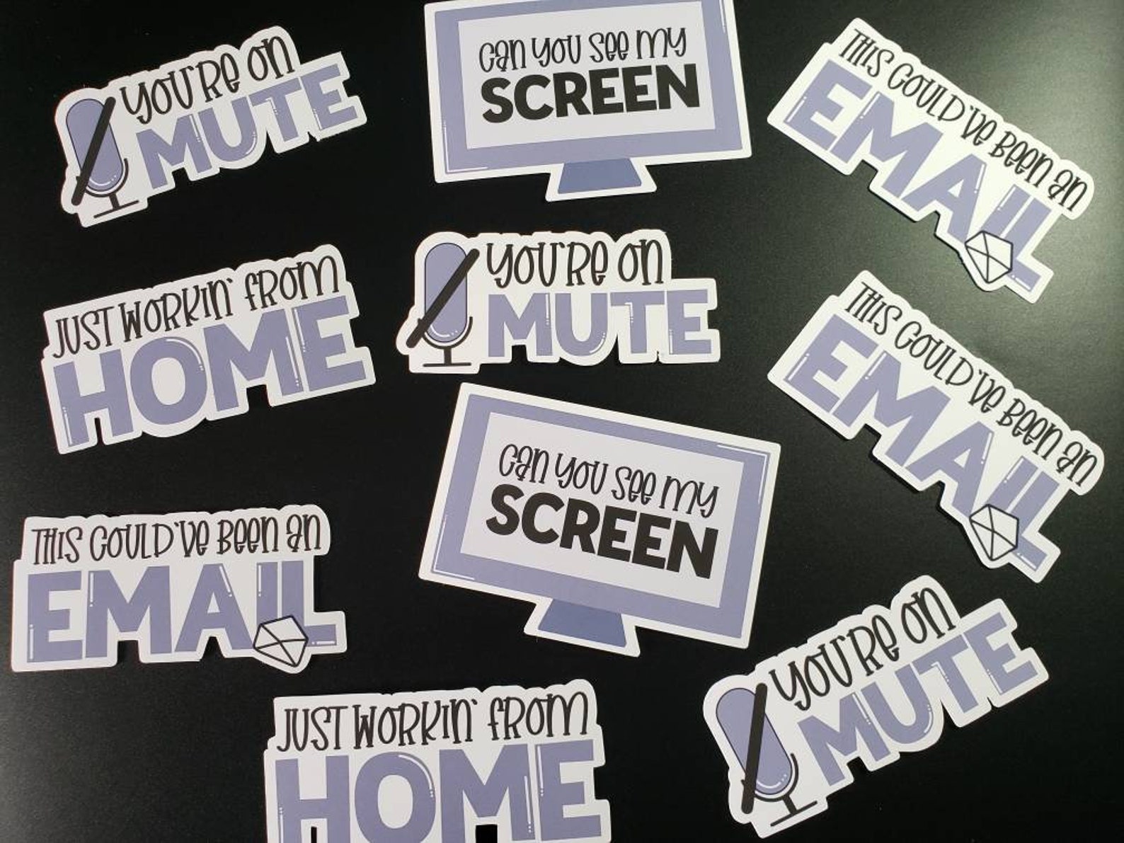 Virtual Meeting Stickers - Etsy