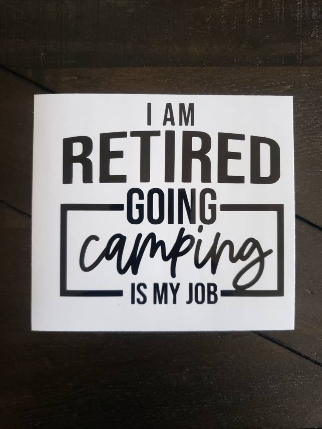 Retired Vinyl Decal - Etsy