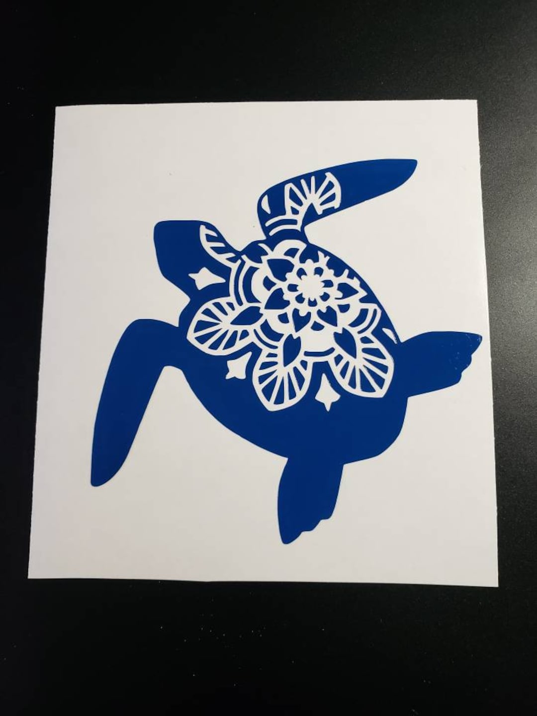 Sea Turtle Vinyl Decal - Etsy