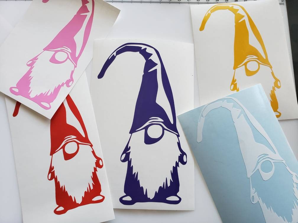 Gnomes Vinyl Decal - Etsy