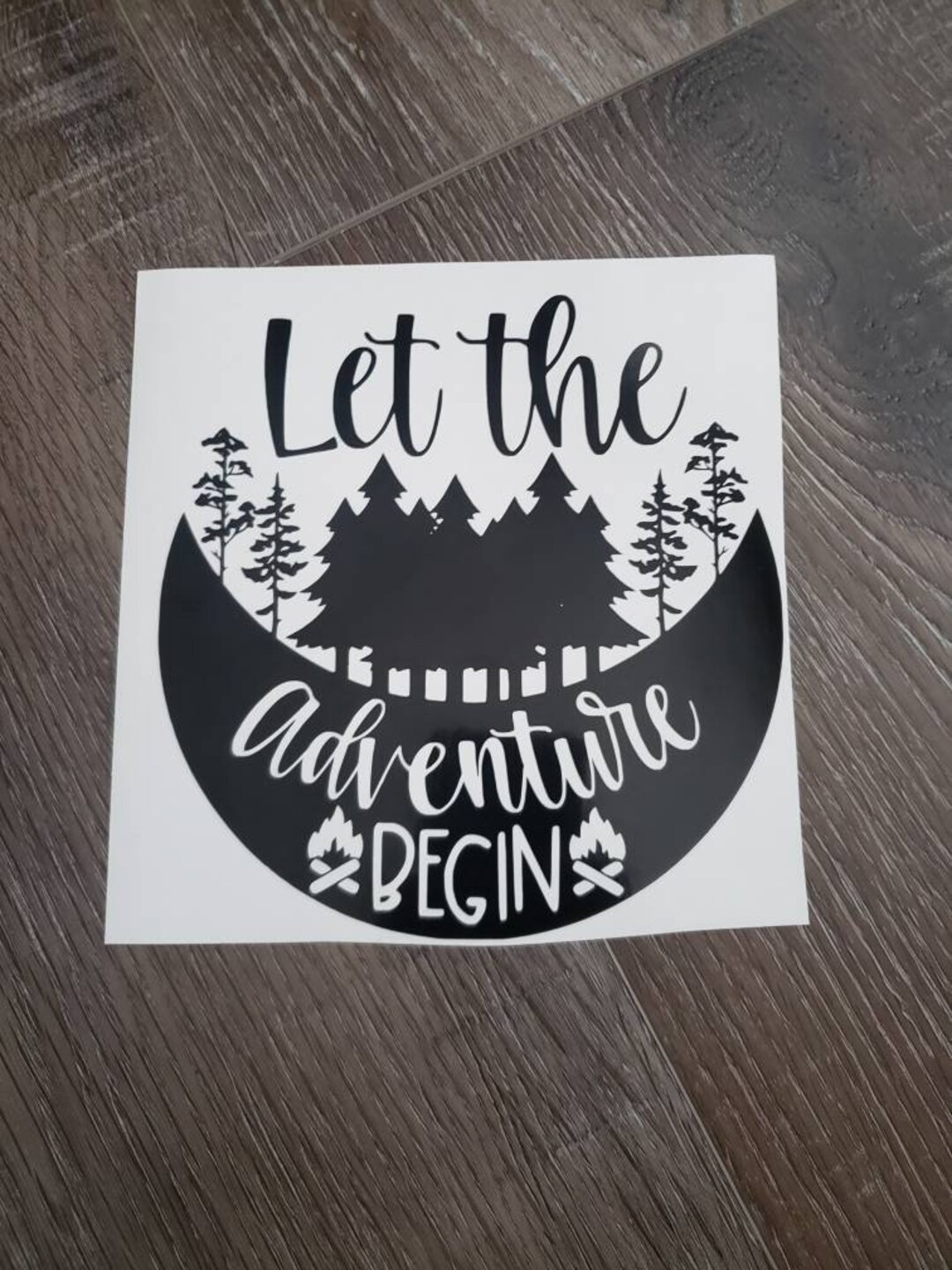 Adventure Vinyl Decal - Etsy