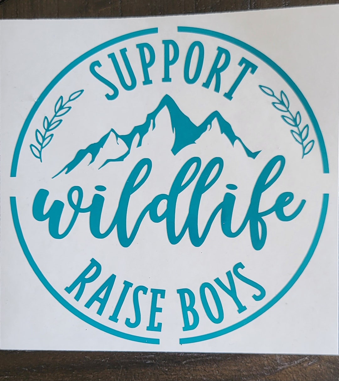 Raise Boys Vinyl Decal - Etsy