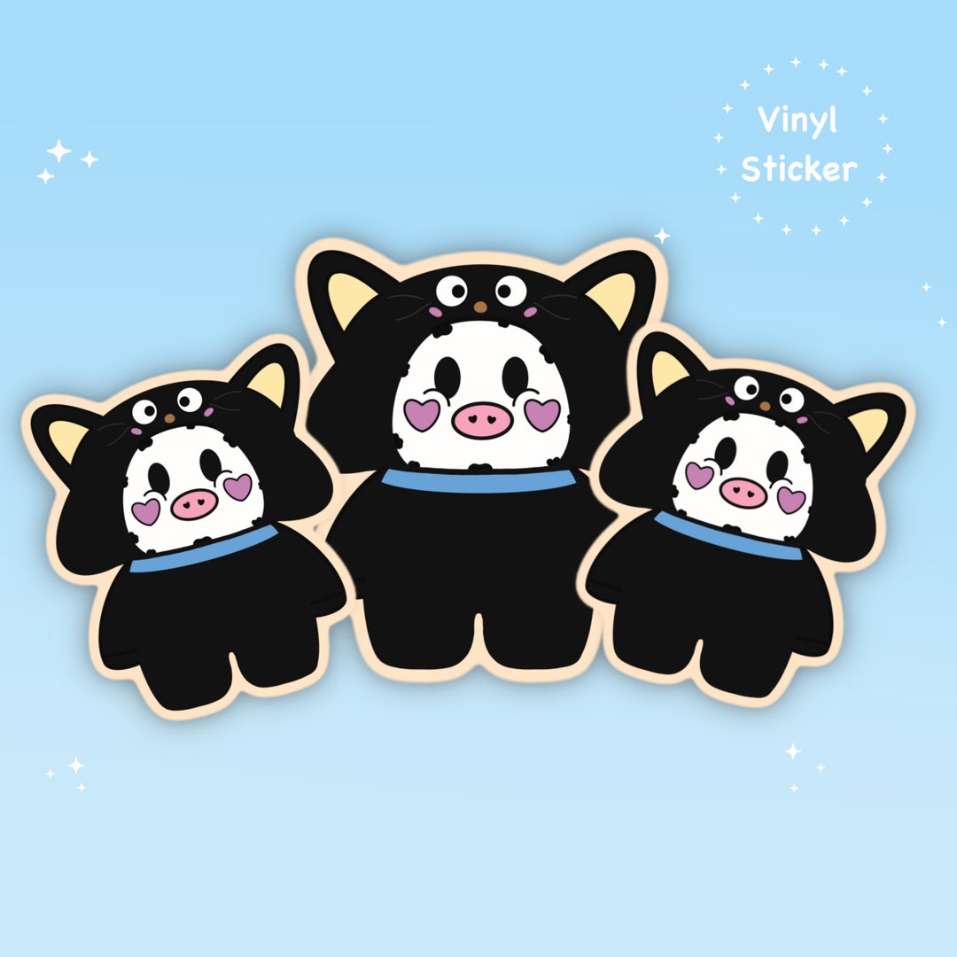Chococat Moo Vinyl Sticker Cute Sticker, Sanrio, Cow Sticker, Kawaii ...