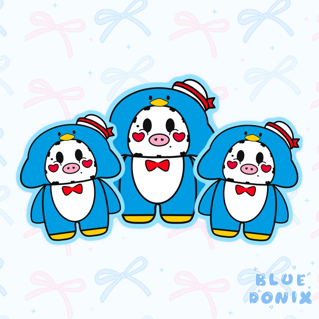 Tuxcedo Sam Moo Vinyl Sticker Cute Sticker, Sanrio, Cow Sticker, Kawaii ...