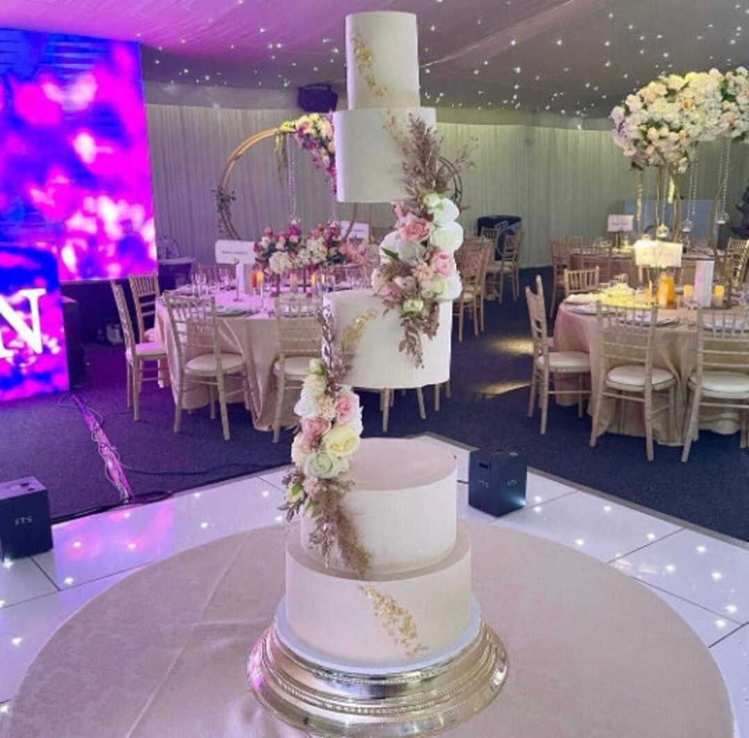 Propsecure® SIDE BAR Floating Cake Spacer - Anti Gravity Cake Stand ...