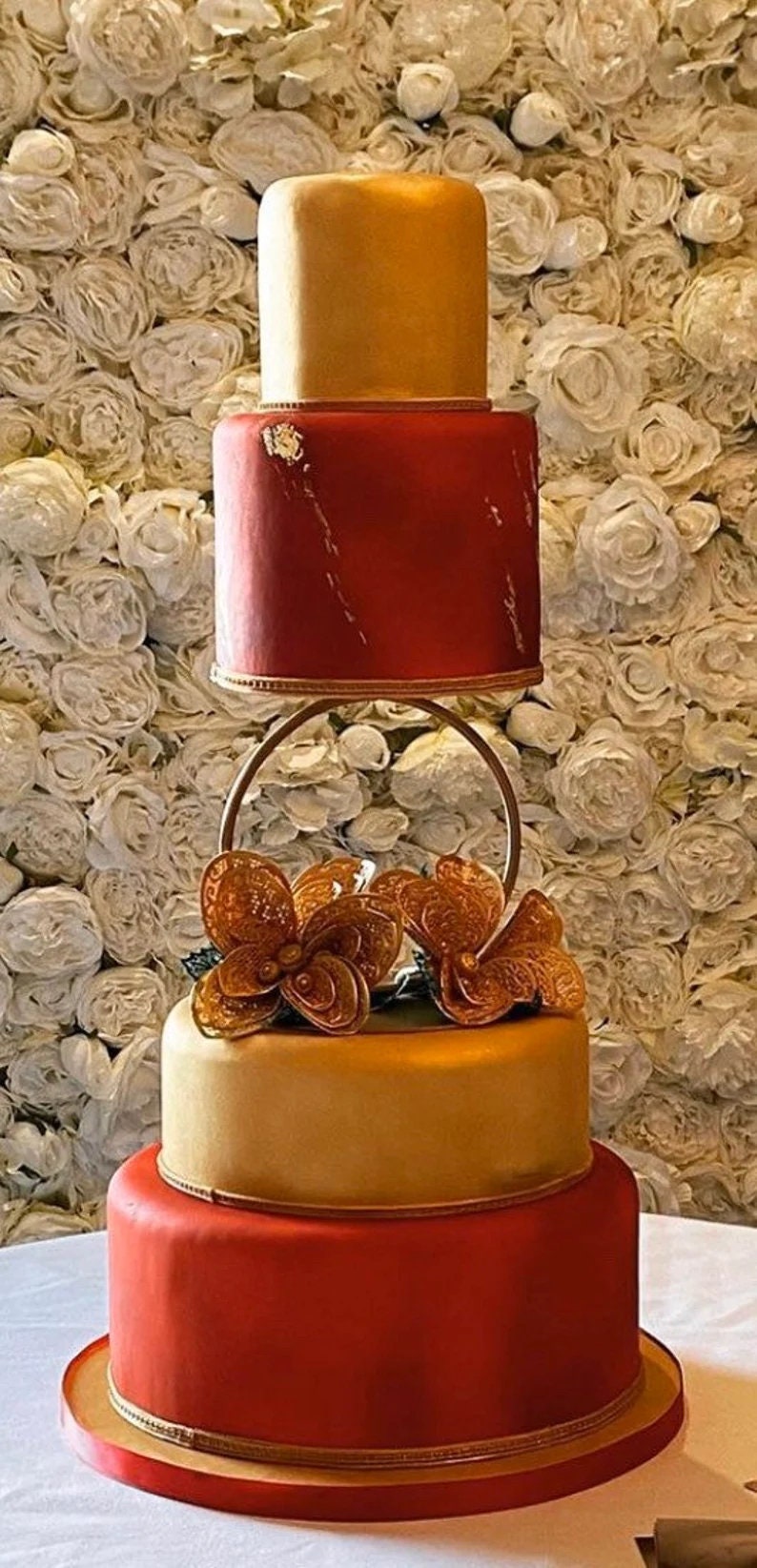 HOOP Tier Cake Separator - Hoop Cake Spacer - Round Cake Splitter ...