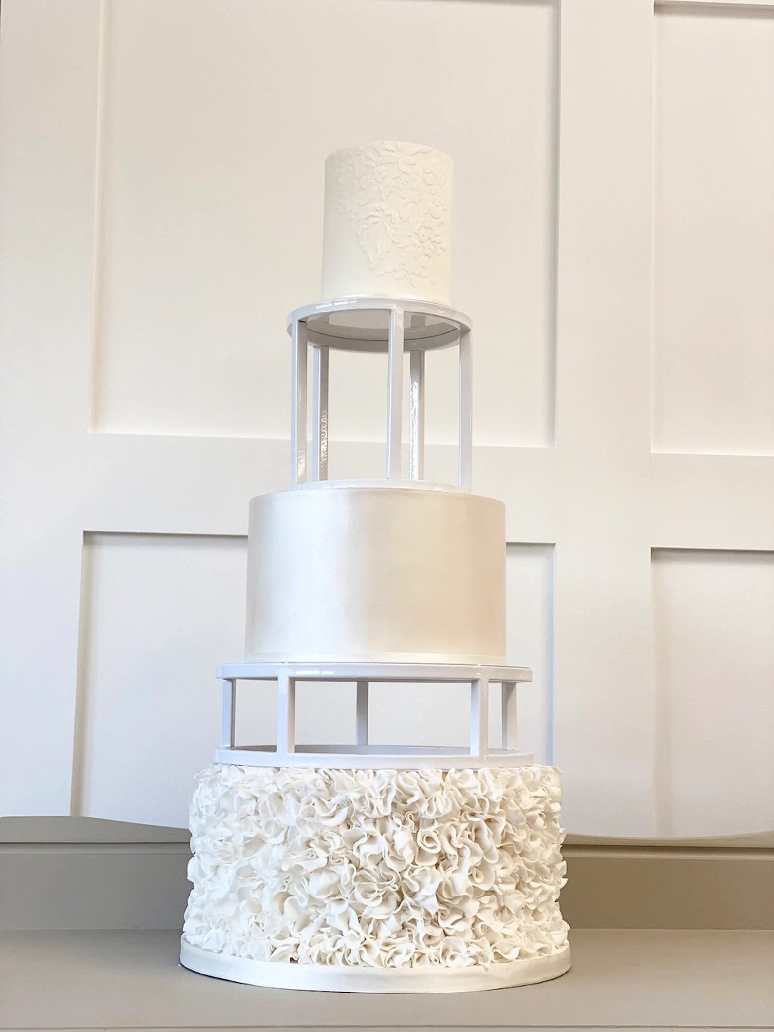 10 Round Cake Separator Metallic Gold Cake Stand and | Etsy UK