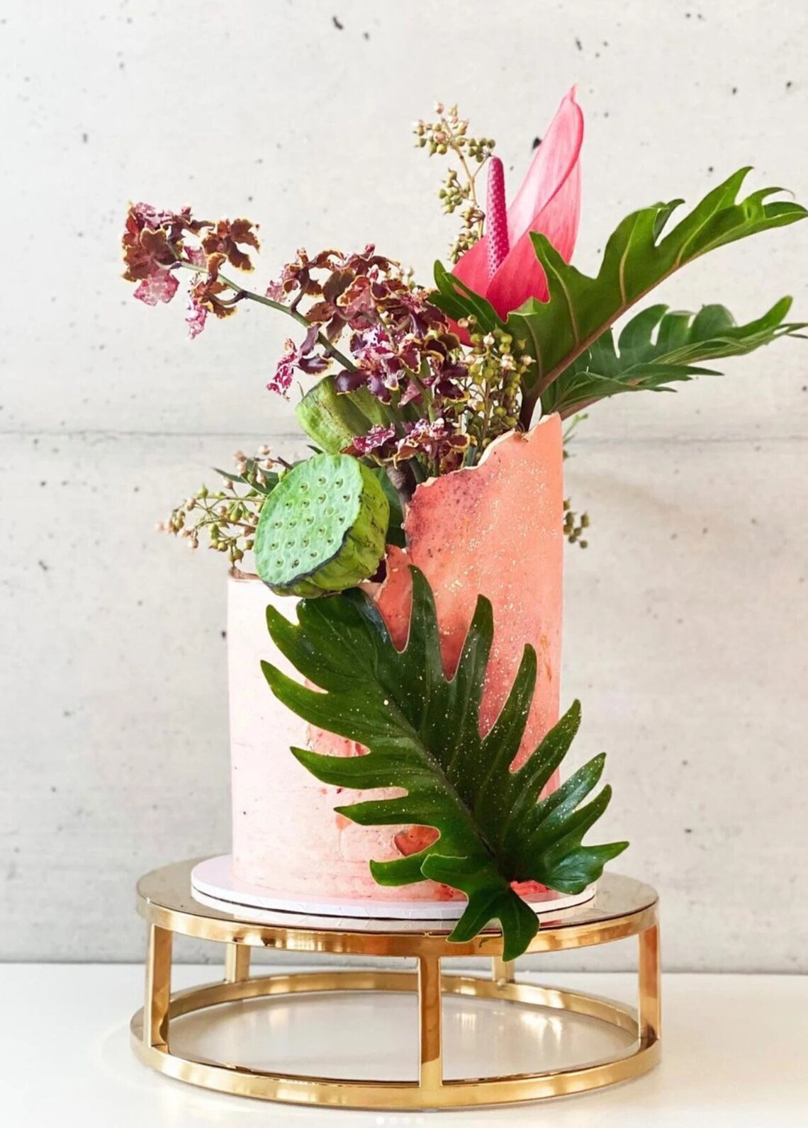 10 ROUND Cake Separator Metallic Cake Spacer Round - Etsy