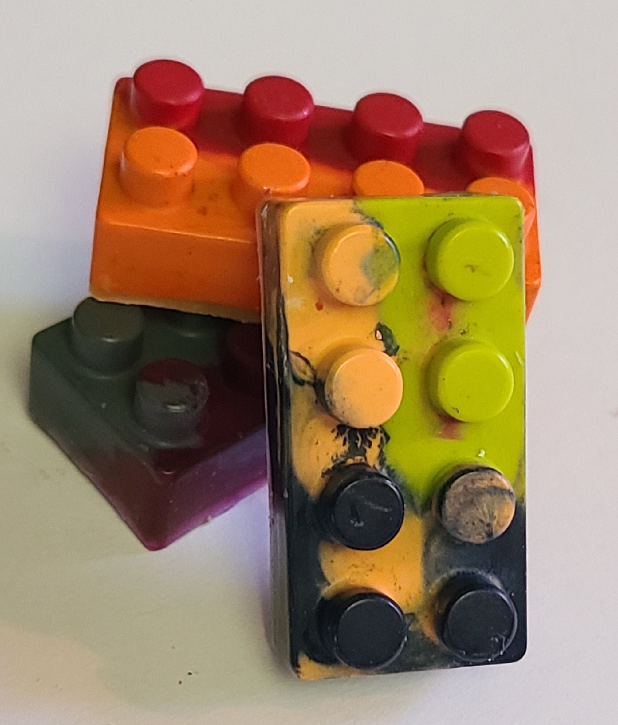 Building Block Crayons - Etsy