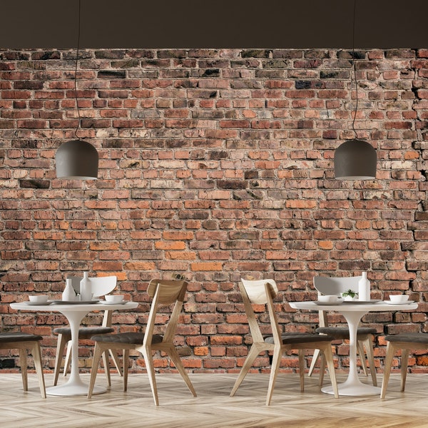 Brick Removable Wallpaper - Etsy
