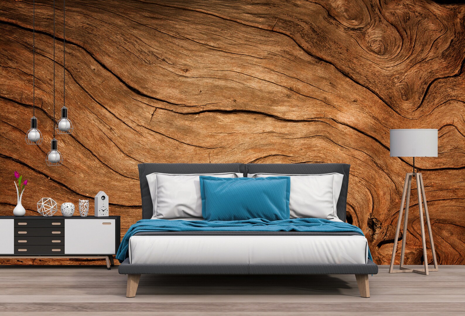 Decorative Wood Texture Wall Mural Wallpaper Self Adhesive - Etsy Canada