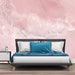 Shades of Light Pink Marble Wall Mural Modern Wallpaper Self - Etsy