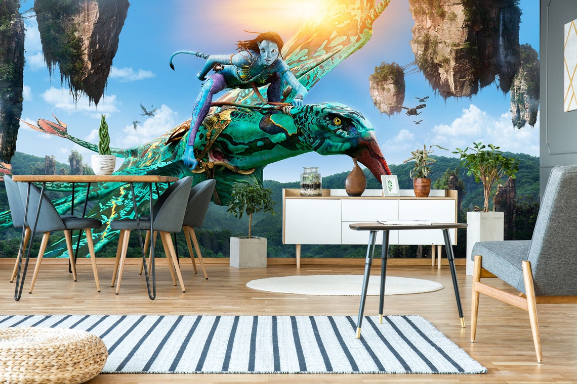 Scene from Avatar world wallpaper Self Adhesive Wall | Etsy