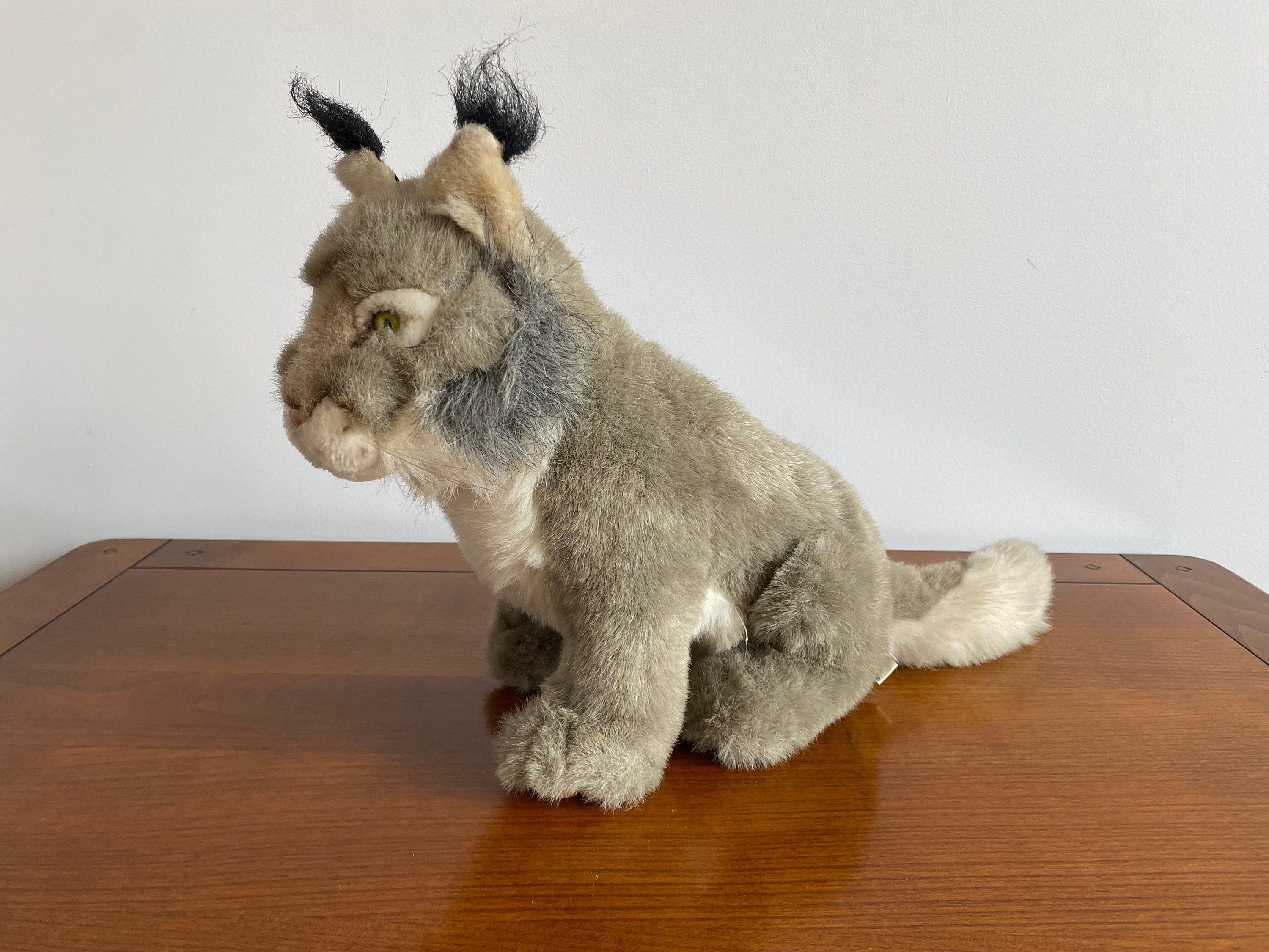 Hermann Teddy 2000 Plush Soft Toy Lynx Germany – Stuffed Animal ...