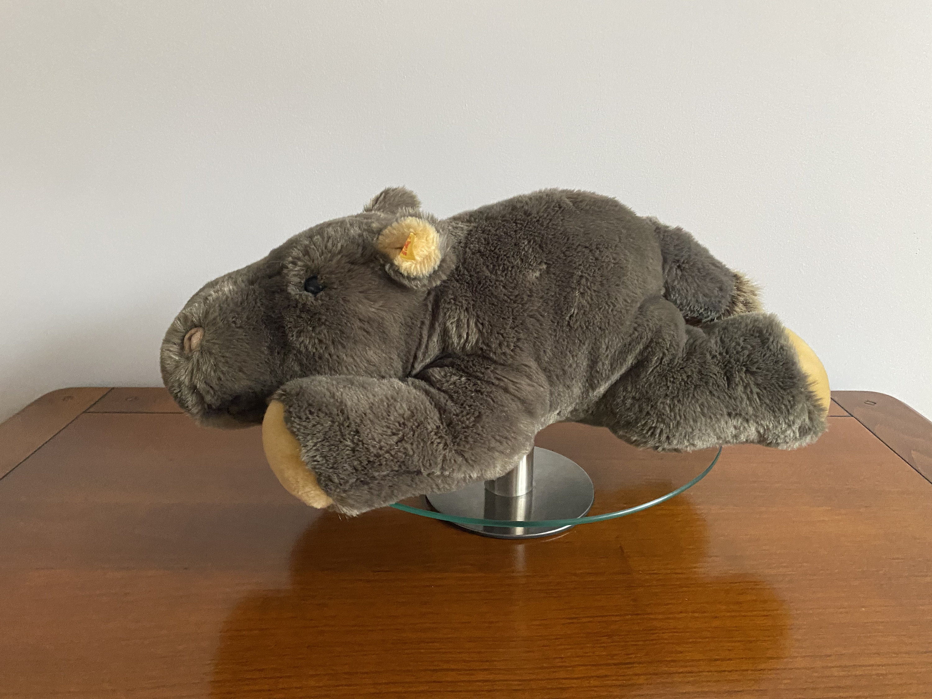 Hippo Steiff 085499 Toy Stuffed Animal Large Hippopotamus - Etsy