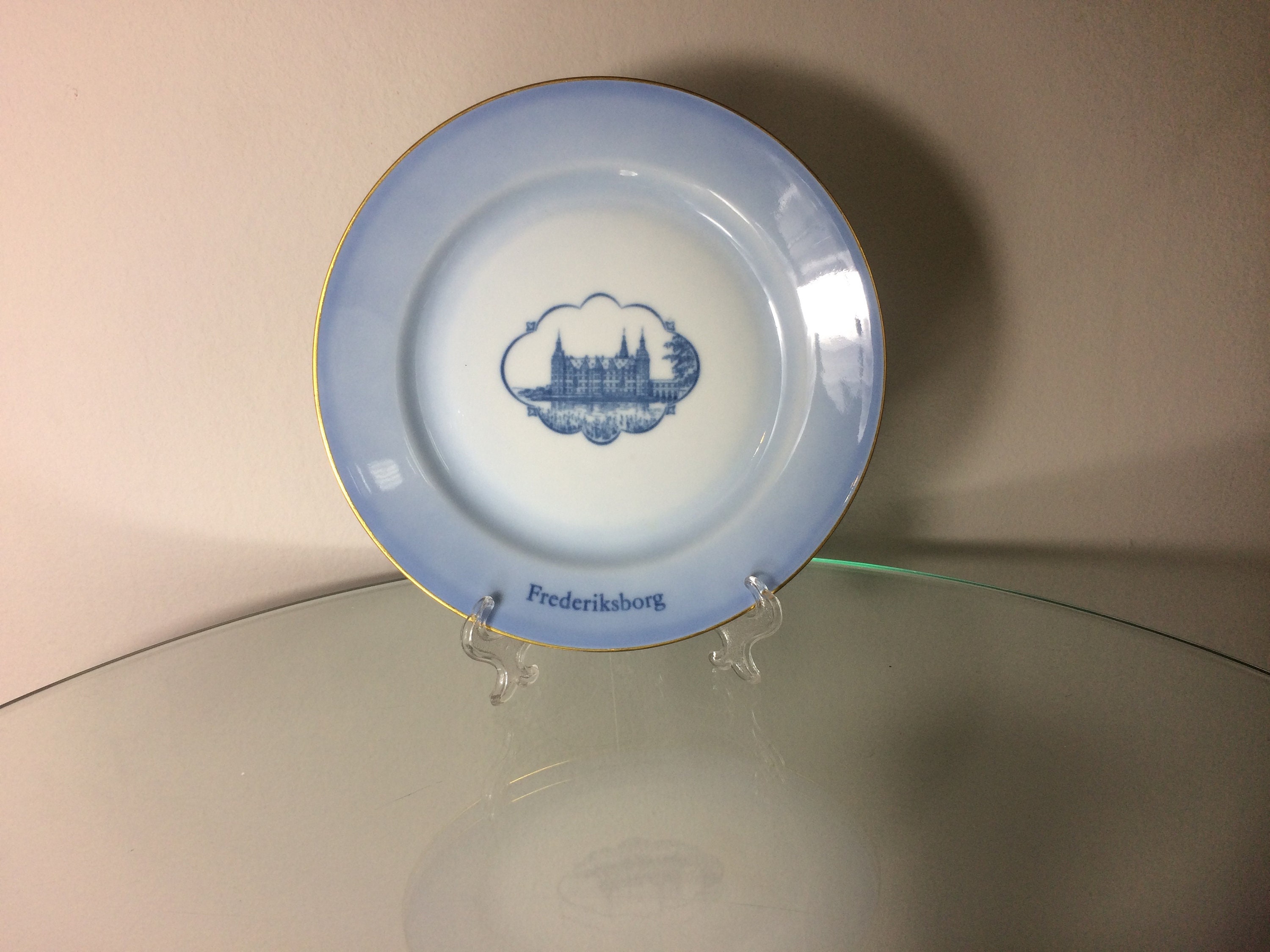 Vintage B&G Copenhagen Porcelain Made in Denmark Plate Castle - Etsy