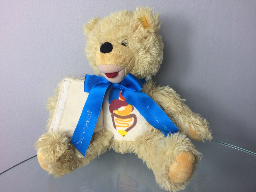 Steiff Medi Teddy. Ben-u-ron 990588 Button Plush Toy Germany - Etsy
