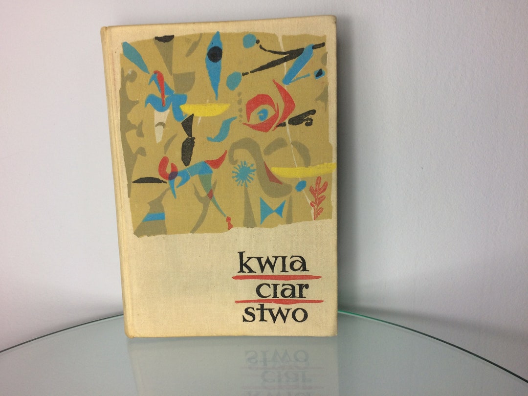 Vintage Polish Book 1960 Kwiaciarstwo Floriculture Old Gardening Book ...