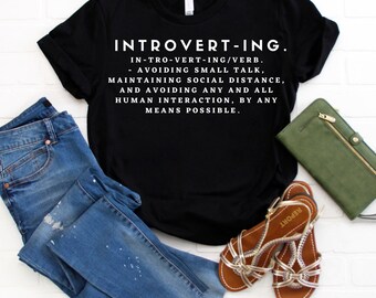 Introvert Svg | Etsy