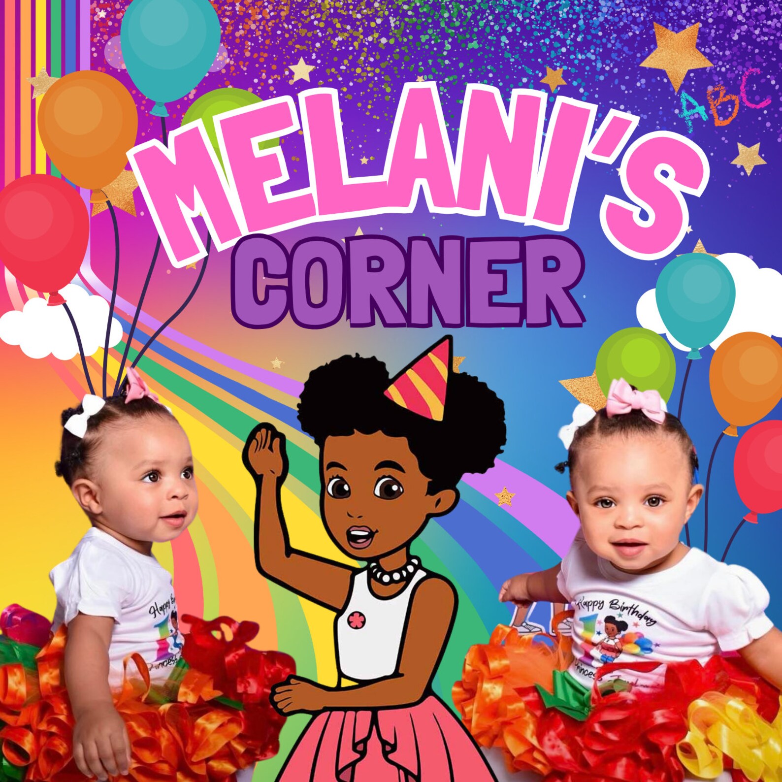 Gracie's Corner Birthday Backdrop[digital Copy] - Etsy