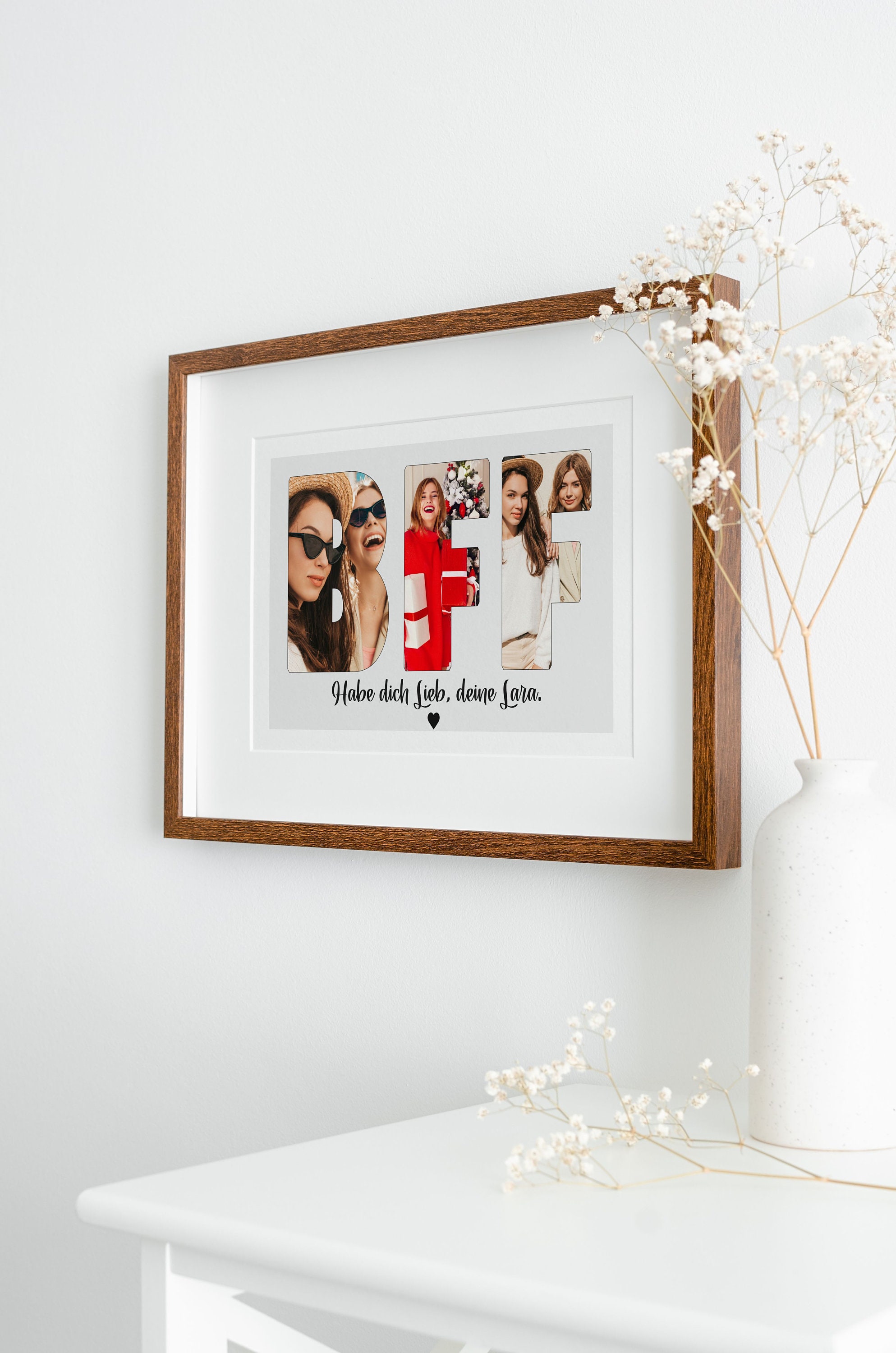 Personalized Poster Best Friend Photo Poster Birthday Gift - Etsy