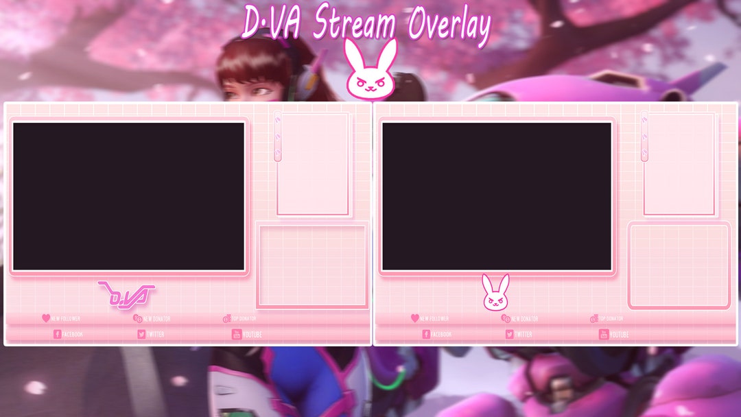 D.va Stream Overlay - Etsy