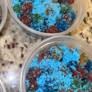 Sour Blue Raspberry Gushers Sour Gushers Snack Candy Blue Raspberry ...