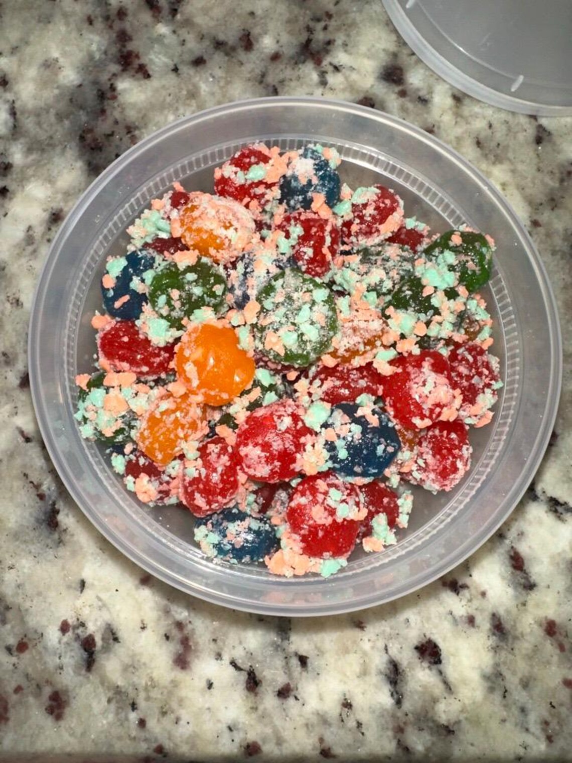 Cotton Candy Sweet Gushers Snack Candy Mango Sour 7 Oz Deli Container ...