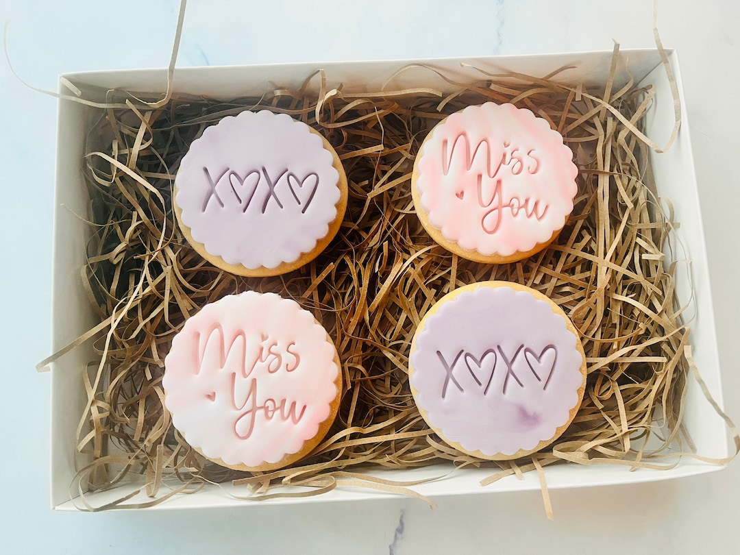 Four Biscuit Postal Letterbox Biscuit Gift Box - Etsy UK