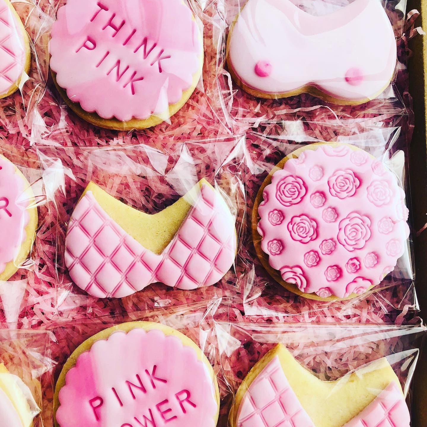 Boob Job/ Boob/ Breast Cancer Awareness Cookies - Etsy UK