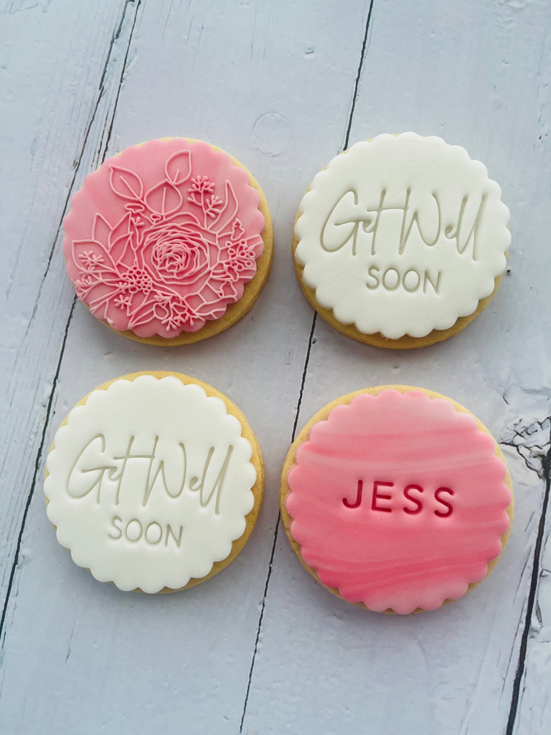 Get Well Soon Postal Letterbox Biscuit Box - Etsy UK