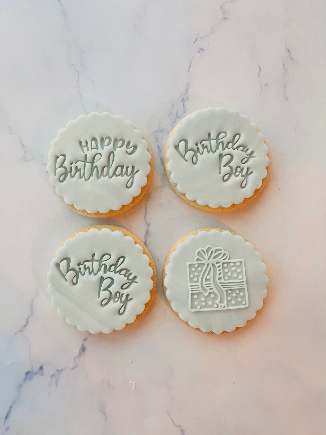 Four Biscuit Postal Letterbox Biscuit Gift Box - Etsy UK