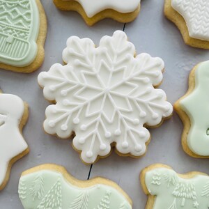 Baby It’s Cold Outside Winter Baby Shower Favours Fondant Iced Sugar ...