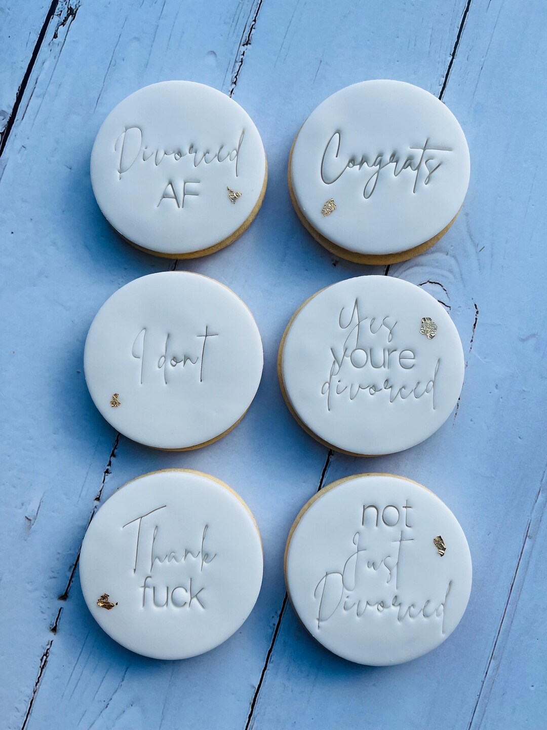 Divorce/ Break Up/ Separation Celebration Funny Joke Sugar Cookie ...