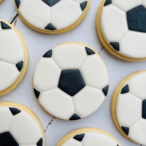 Football/ Sports / Football Theme Personalised Fondant Iced Sugar ...
