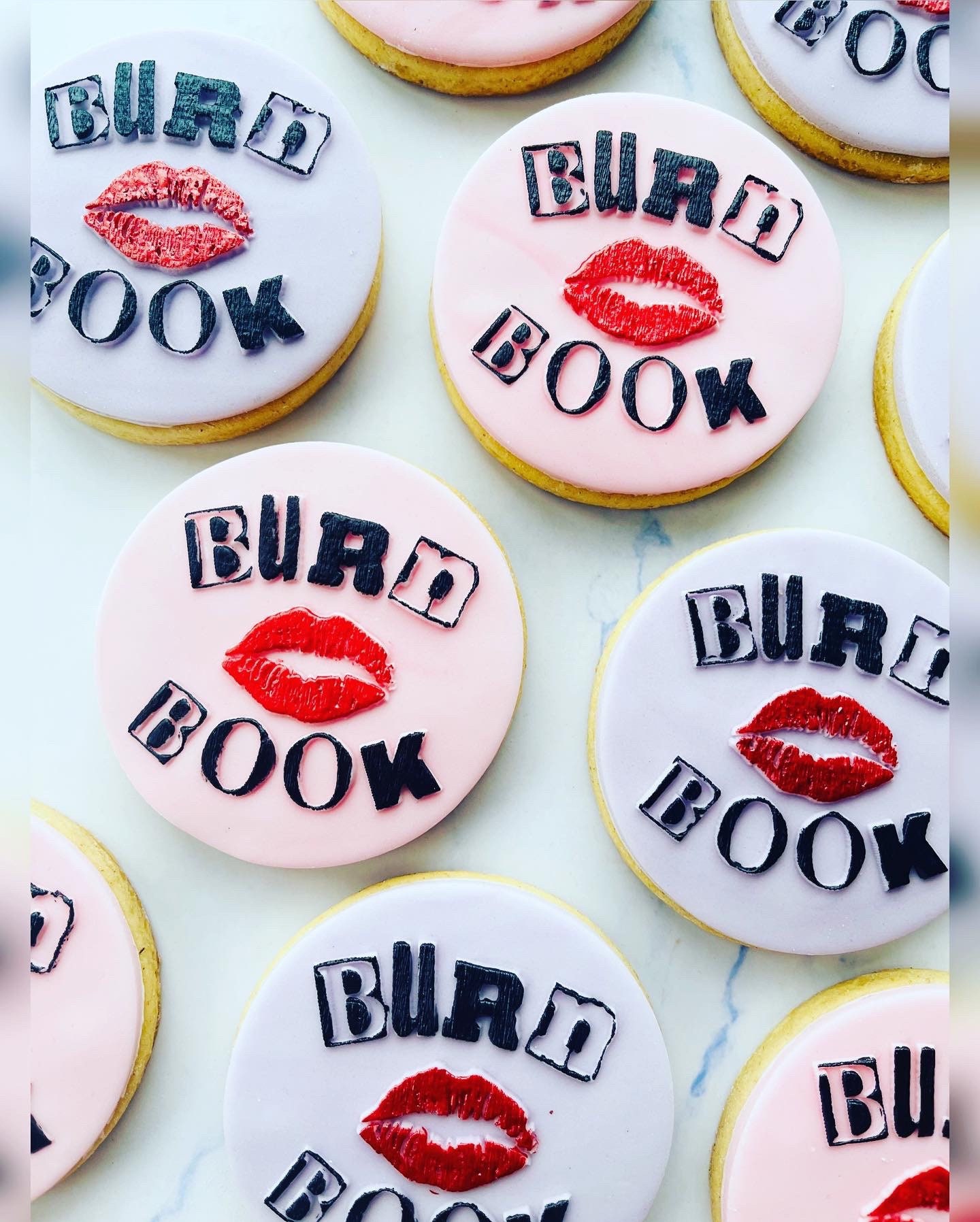Mean Girls Style Burn Book Iced Sugar Cookies/ Cookie Favours - Etsy UK