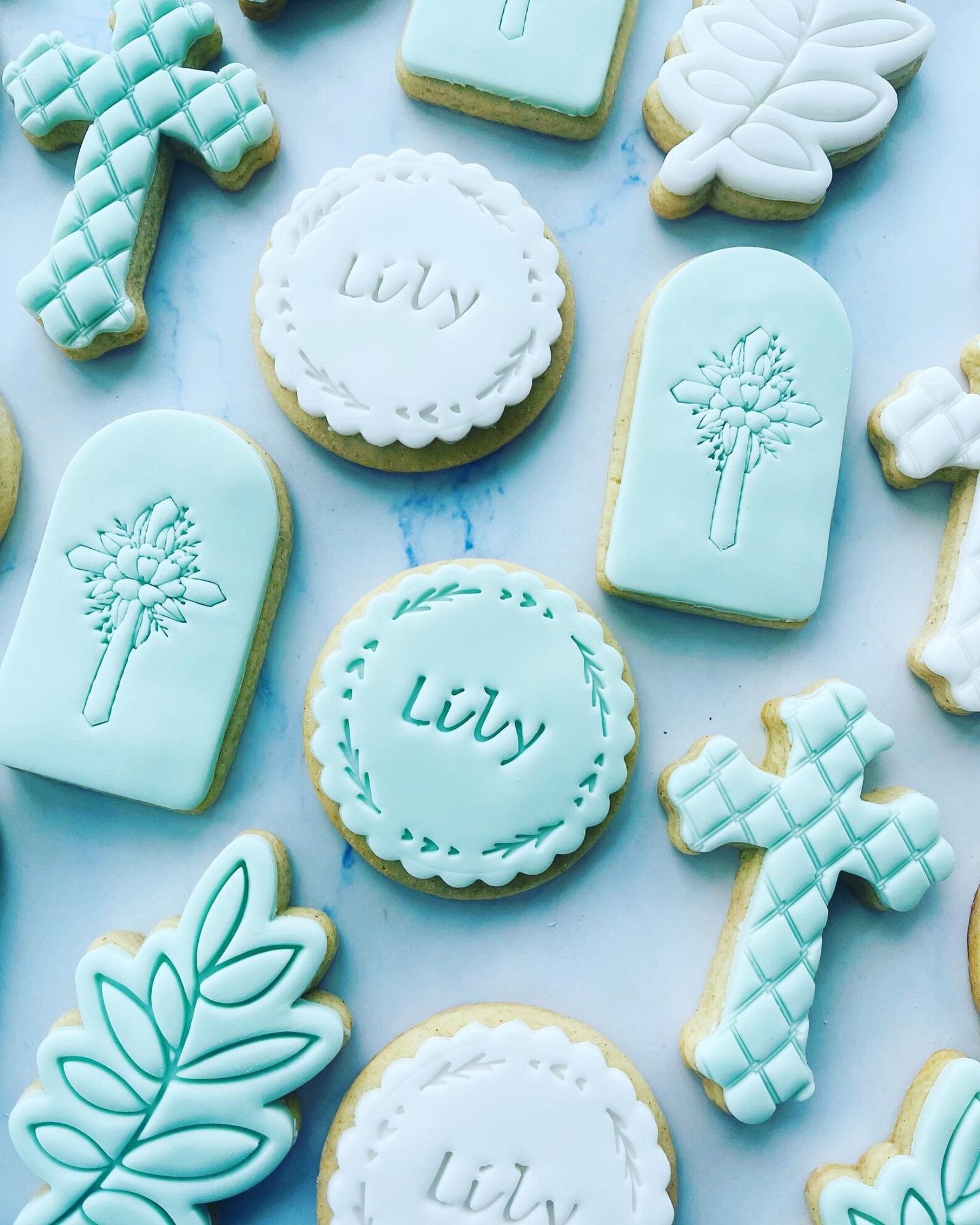 Christening/ Holy Communion Fondant Iced Sugar Cookies Biscuit - Etsy UK
