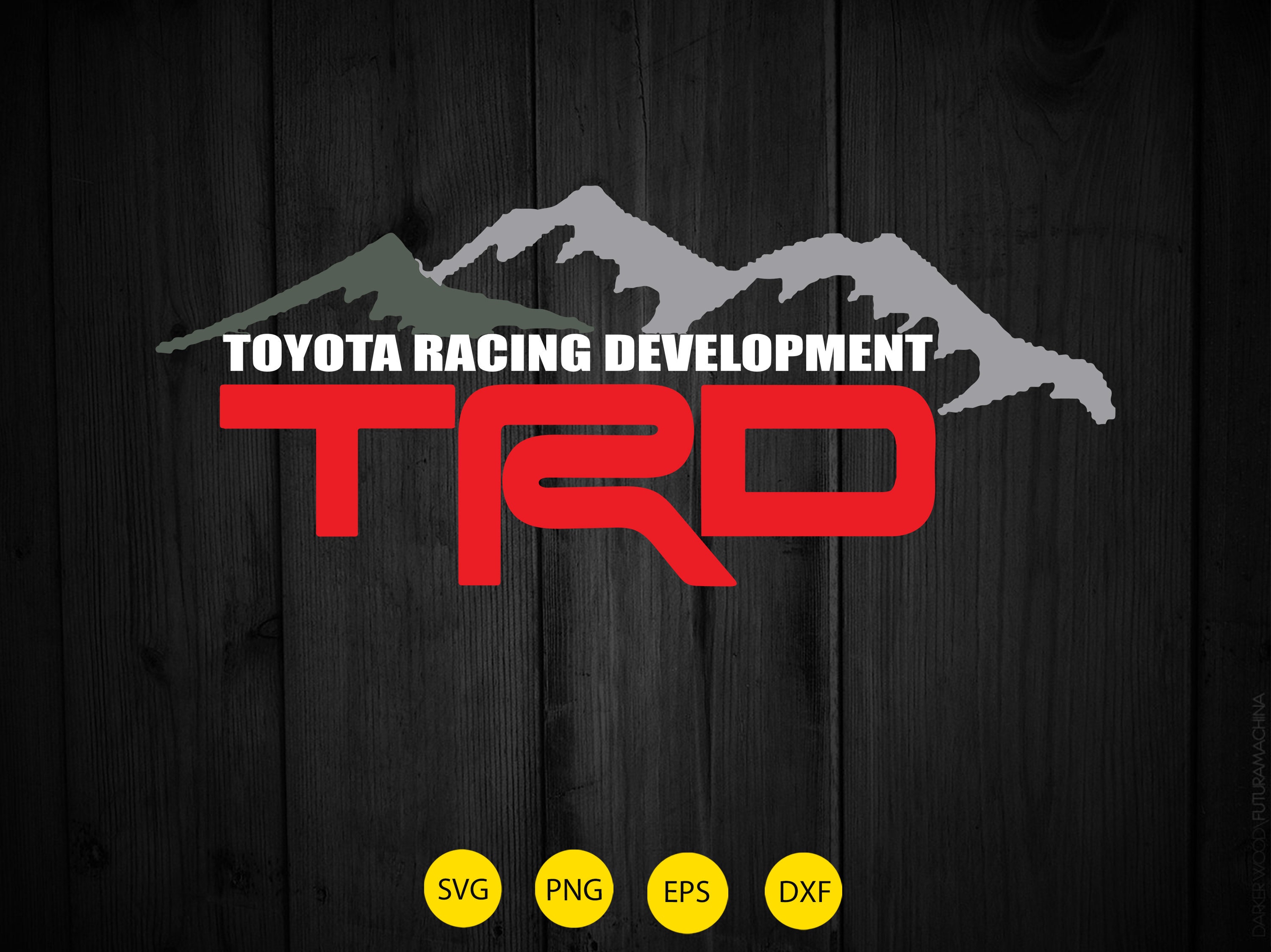 TRD Racing Development Logo Pullover Svg Toyota Racing | Etsy