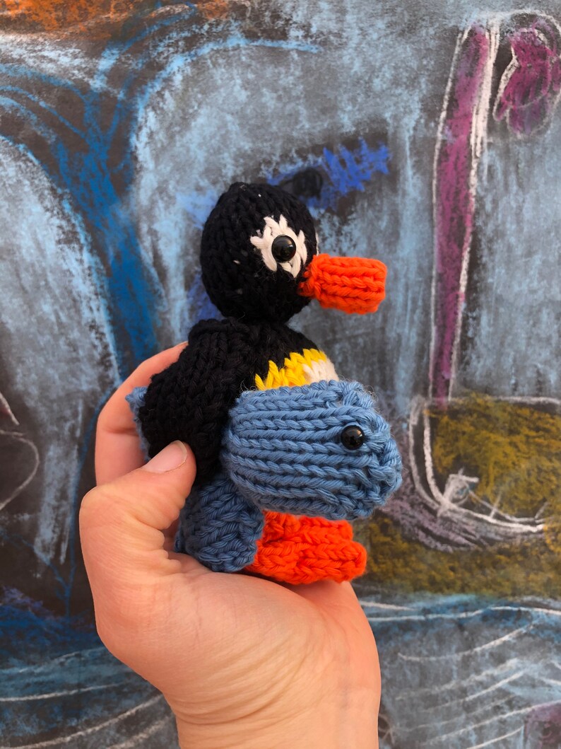 Pingu Pinga and Robby the Seal Mini Creature Toys - Etsy