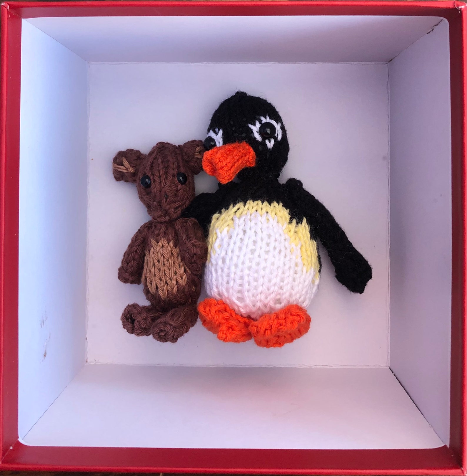 Pingu Pinga and Robby the Seal Mini Creature Toys | Etsy