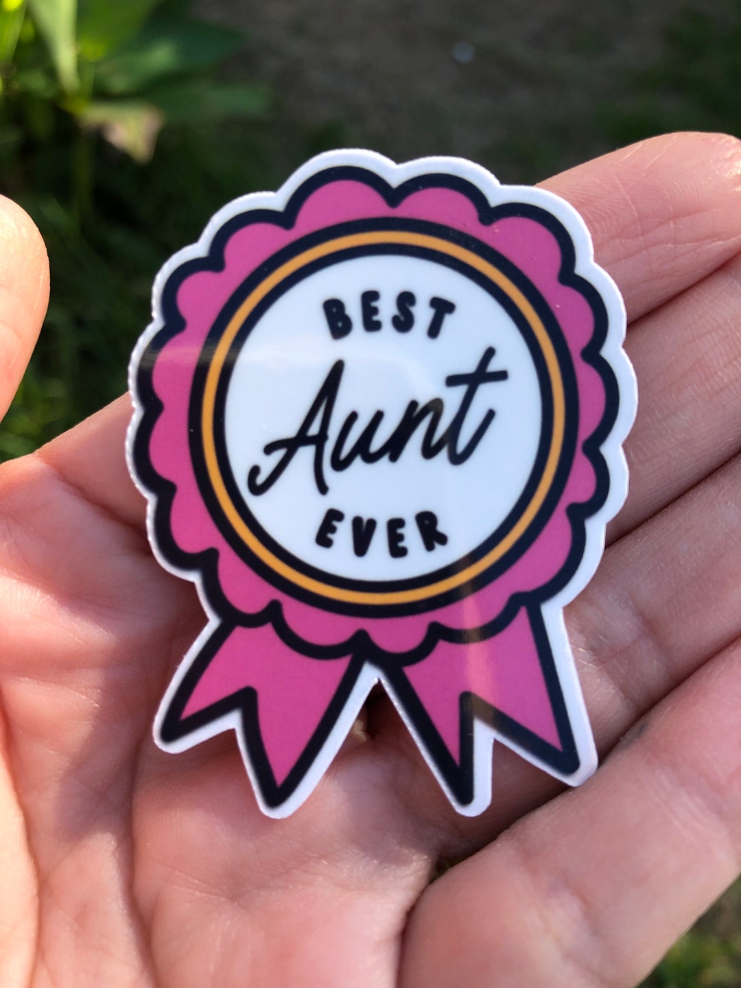 Best Aunt Ever Sticker | Best Aunt Gift | Aunt Sticker | Aunt Gift ...
