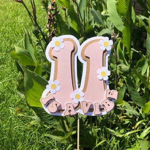 Eleven is a Vibe | 11 is a Vibe | Eleventh Birthday Cake Topper ...