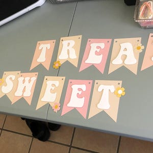 Custom Name Banner | Birthday Name Banner | Groovy Name Banner | Retro ...