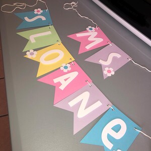 Custom Name Banner | Custom Word Banner | Teacher Name Banner | Teacher ...