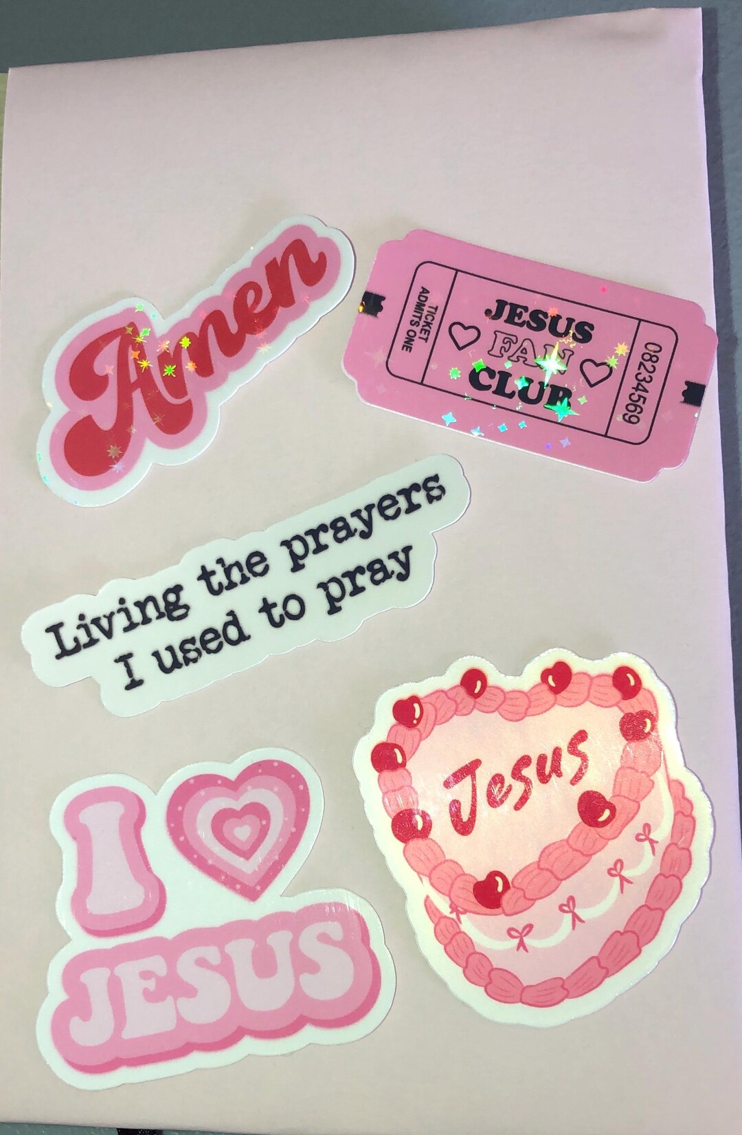 Jesus Sticker Pack | Jesus Stickers | Christian Stickers | Faith Based ...