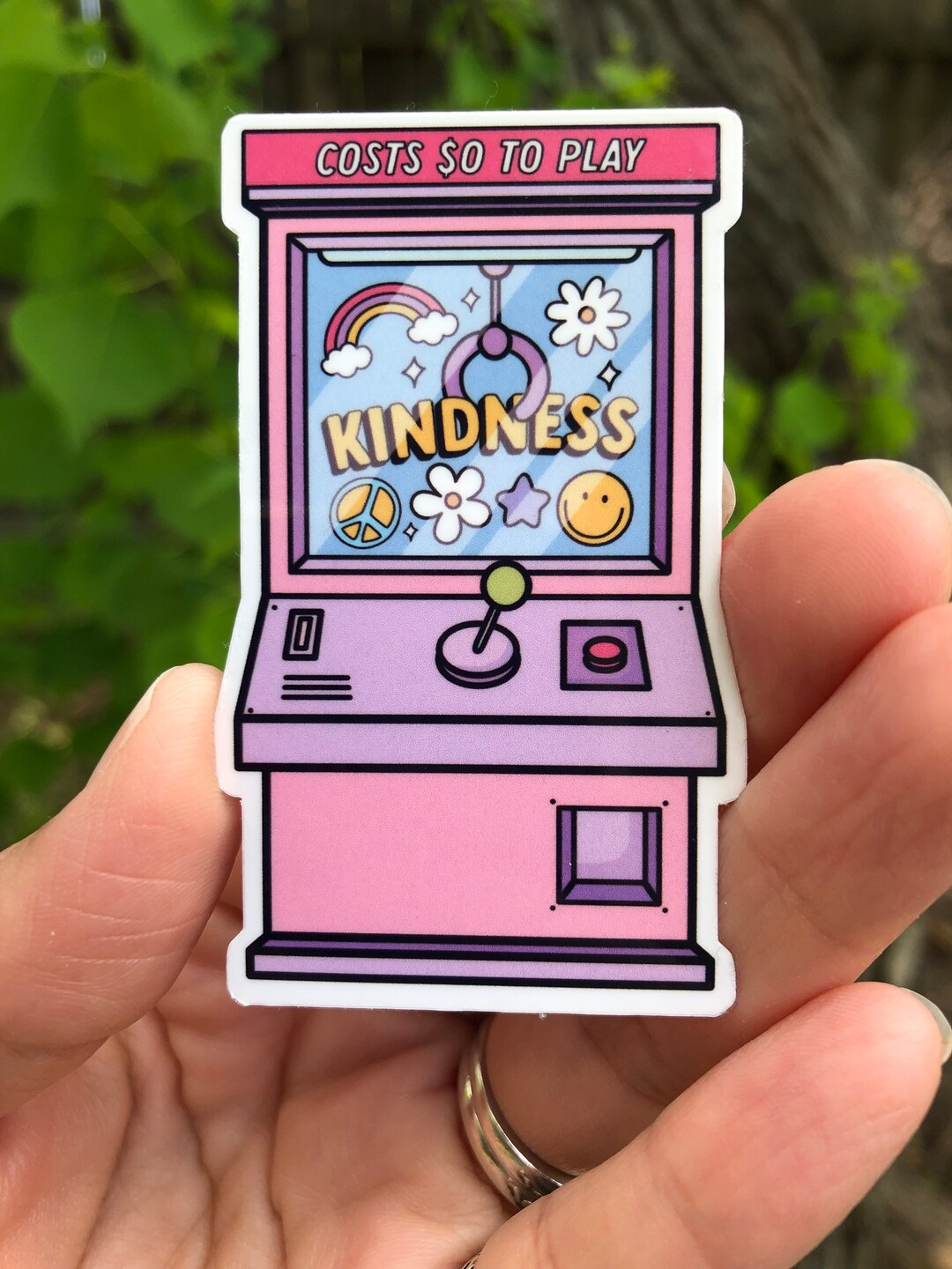 Kindness Crane Sticker | Kindness Machine Sticker | Waterproof Vinyl ...